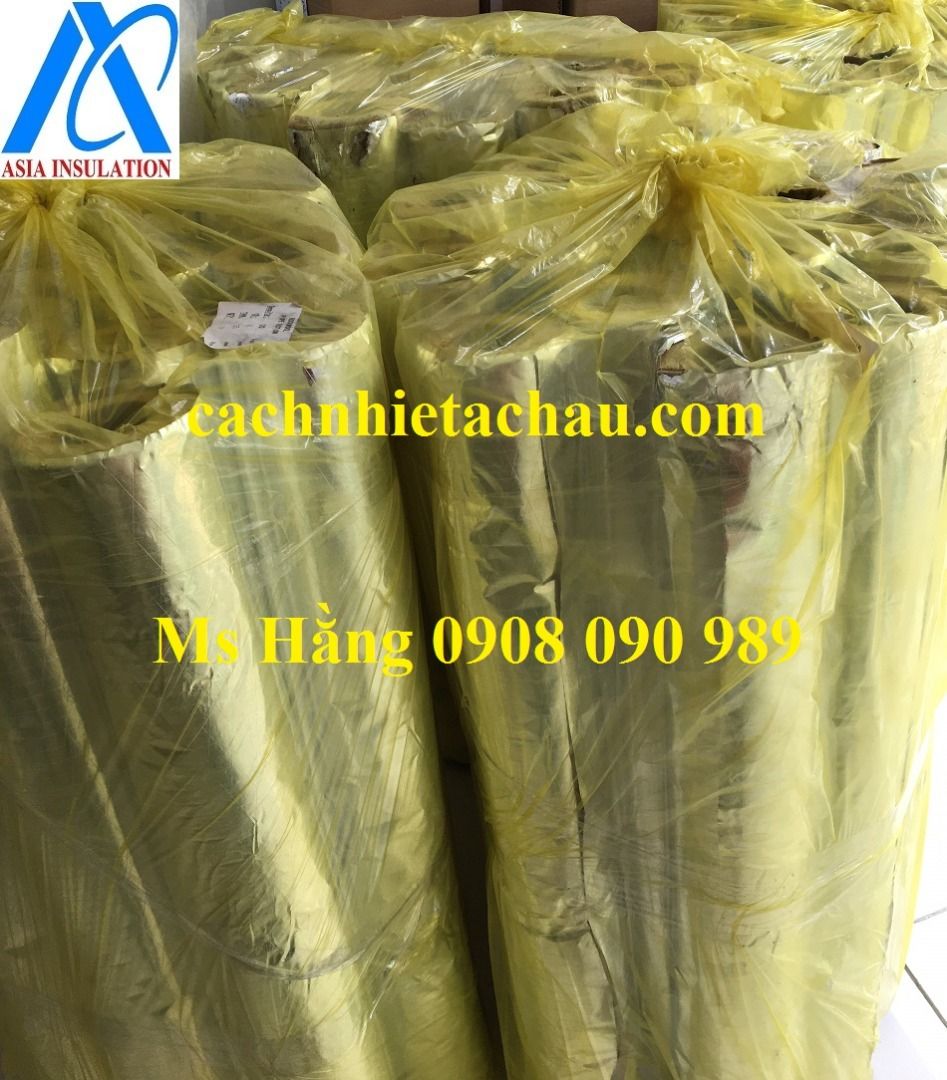 Ống bông khoáng Rockwool, ống cách nhiệt nóng